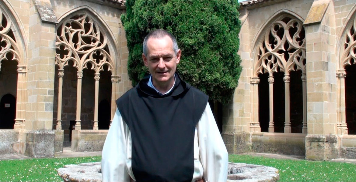 Fallece el Padre Isaac, Abad del Monasterio de la Oliva — Parroquia Ejea